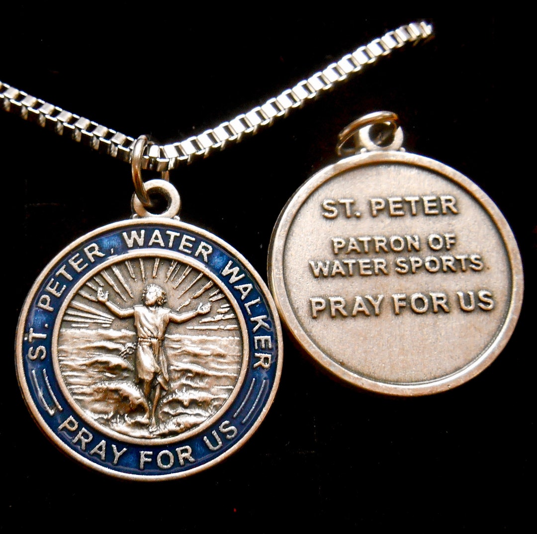 Saint Peter, Water Walker, Patron Saint of Water Sports, Protection ...
