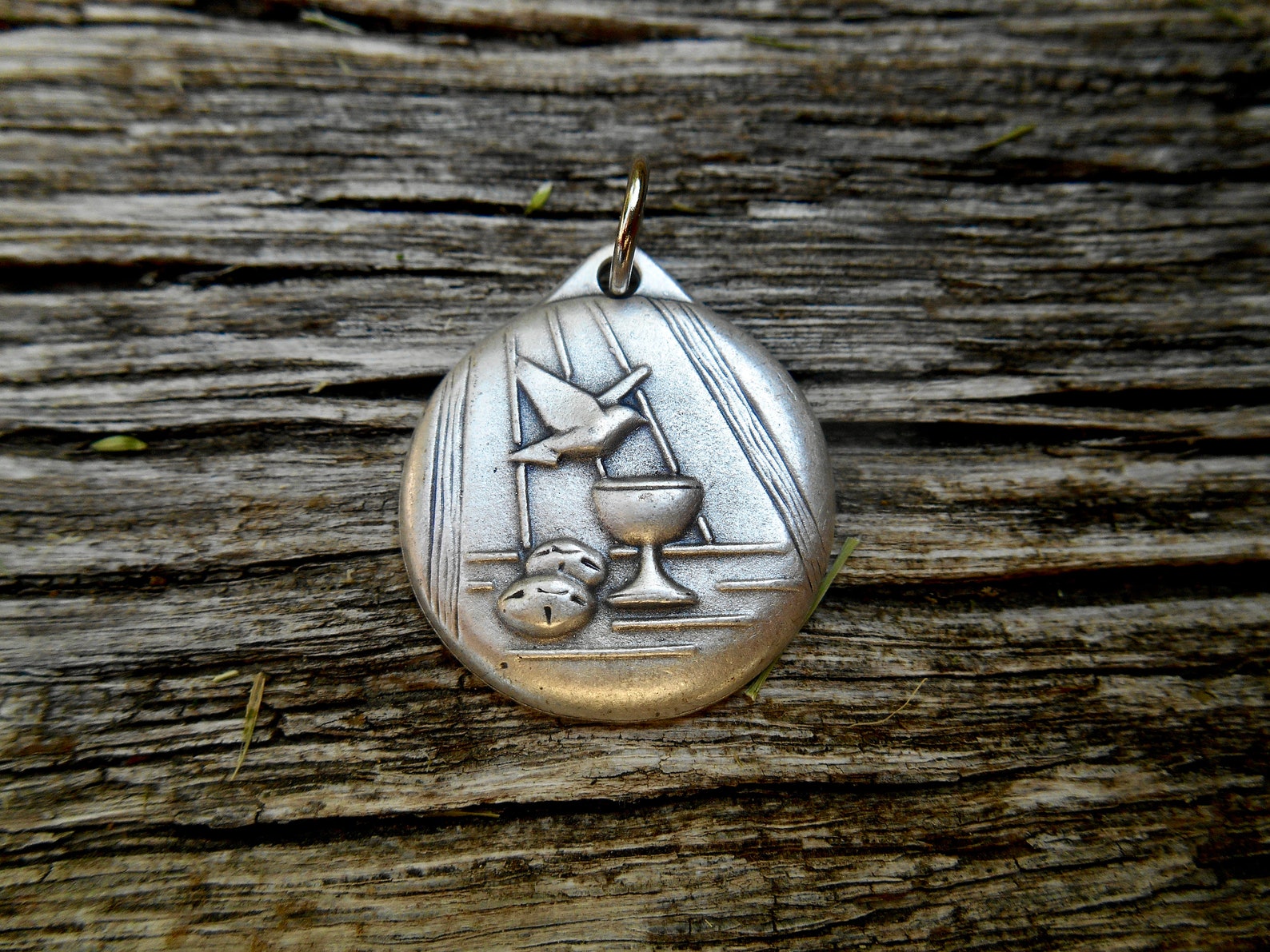 First Holy Communion Medal/ Chalice Medal/ 1st Communion - Etsy