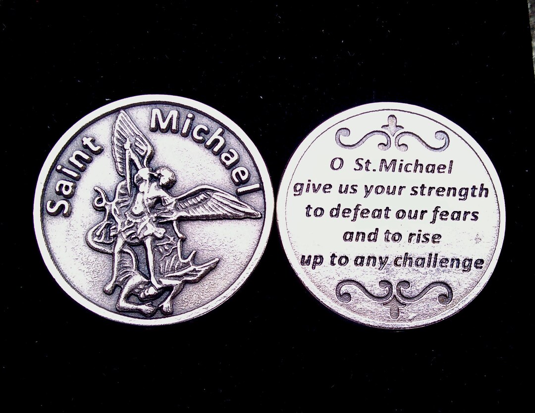 Saint Michael Protection Token, Deployment Gift, Michael Pocket Token ...