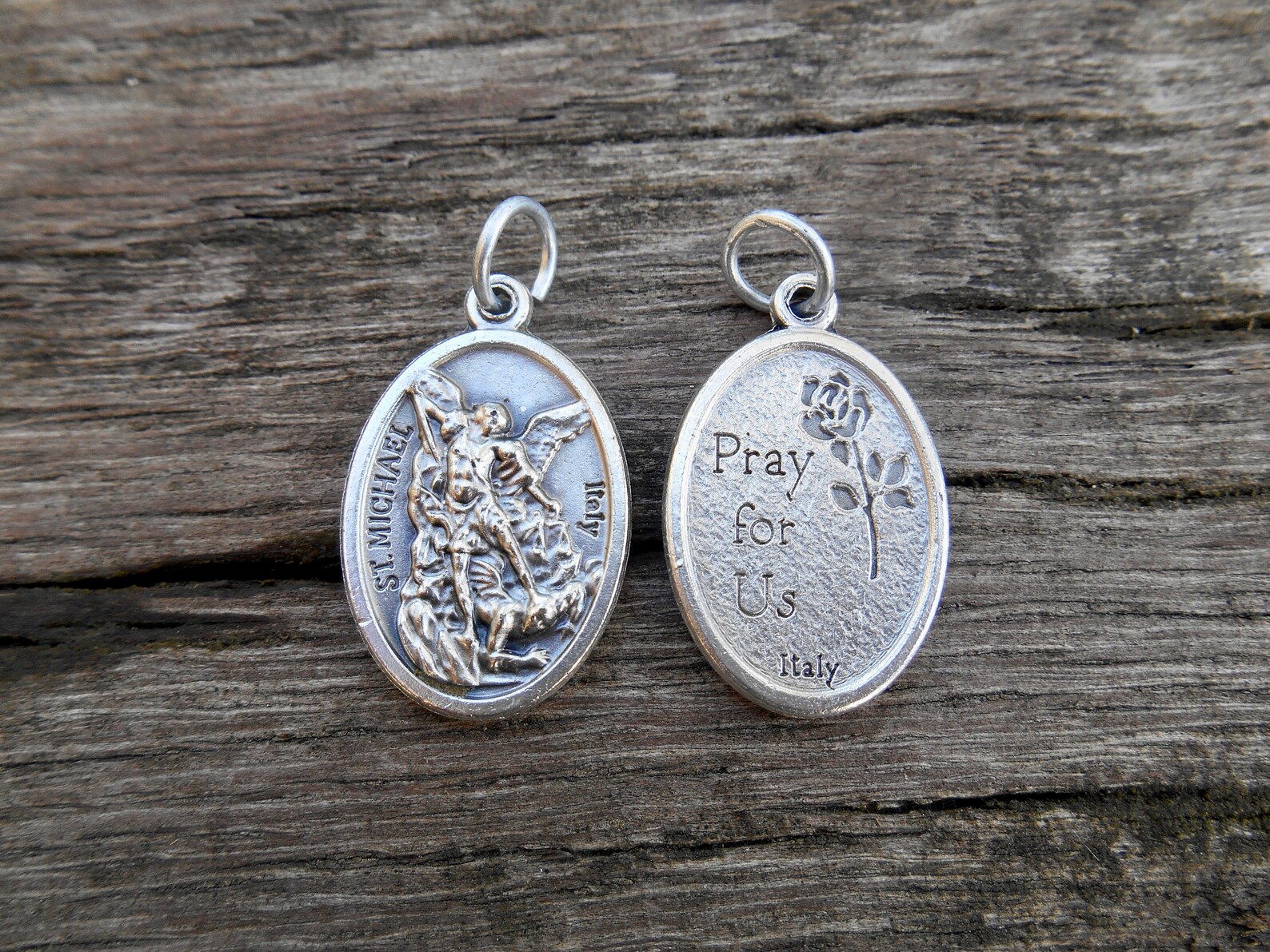 Saint Michael Archangel Medal/ St Michael Charm for - Etsy