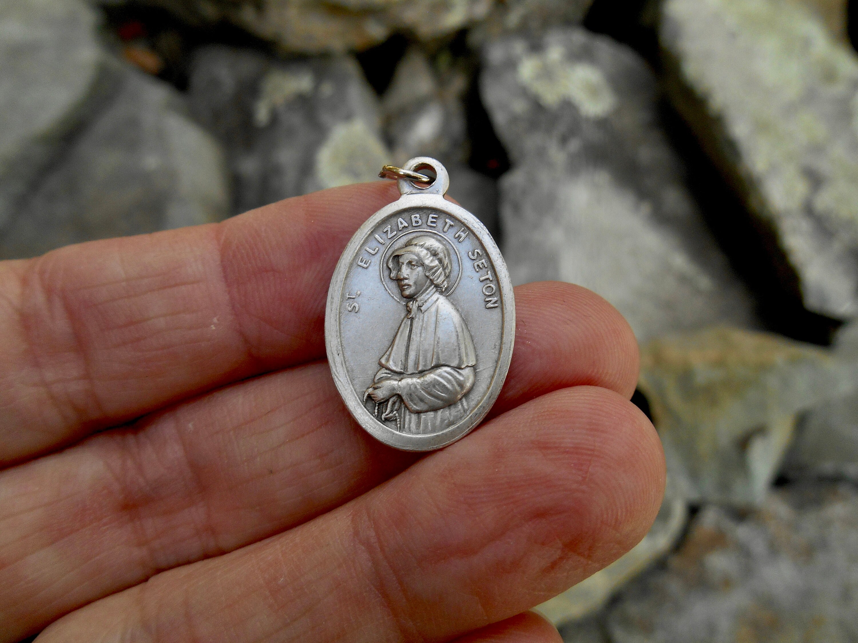 St Saint ELIZABETH ANN SETON- Saint Elizabeth Medal, Catholic Saint ...