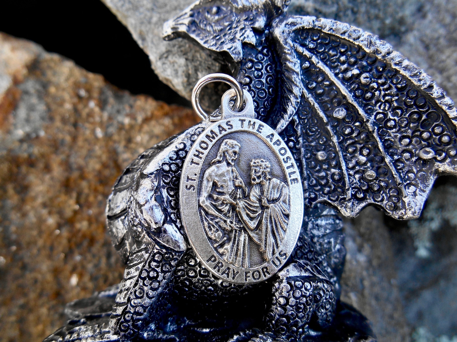 St Saint Thomas the Apostle Saint Thomas/ Catholic Saint | Etsy