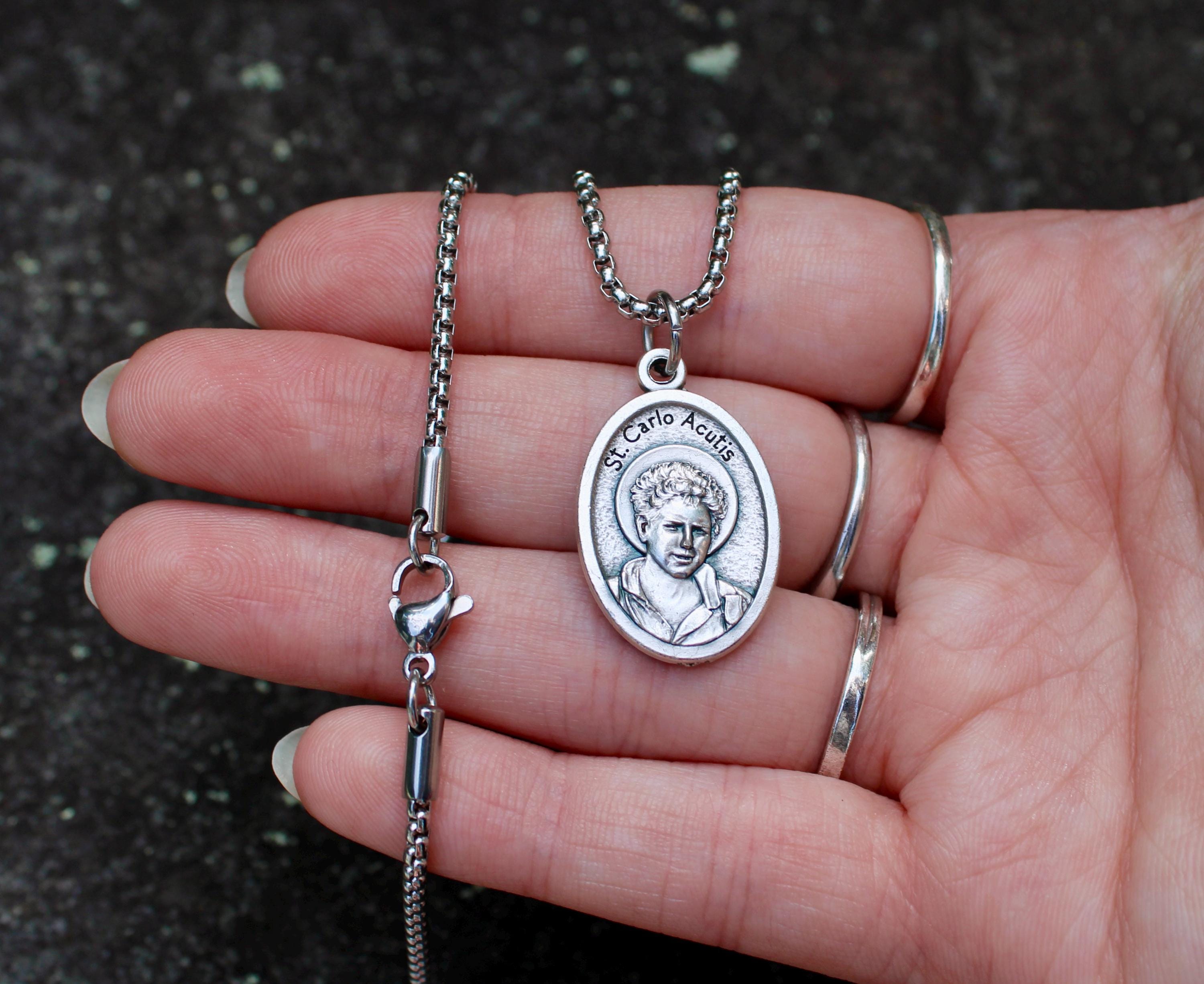 Saint Carlo Acutis, St. Carlo Medal, Teens Confirmation, Patron ...