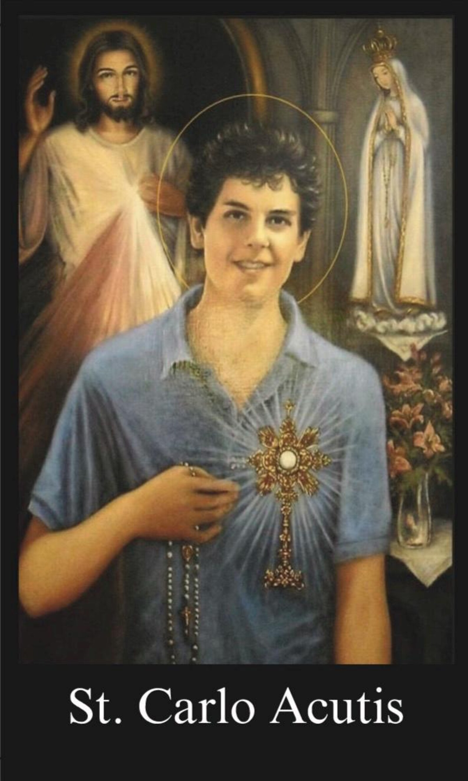 Saint Carlo Acutis, St. Carlo Medal, Teens Confirmation, Patron ...