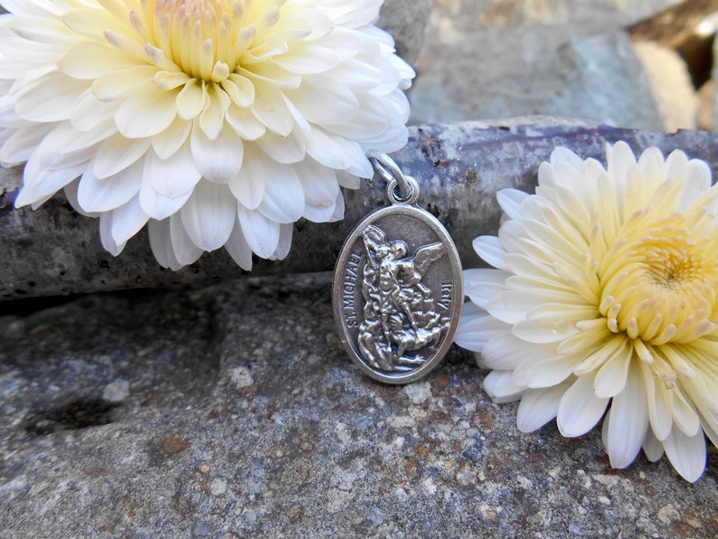Saint Michael Archangel Medal/ St Michael Charm for - Etsy