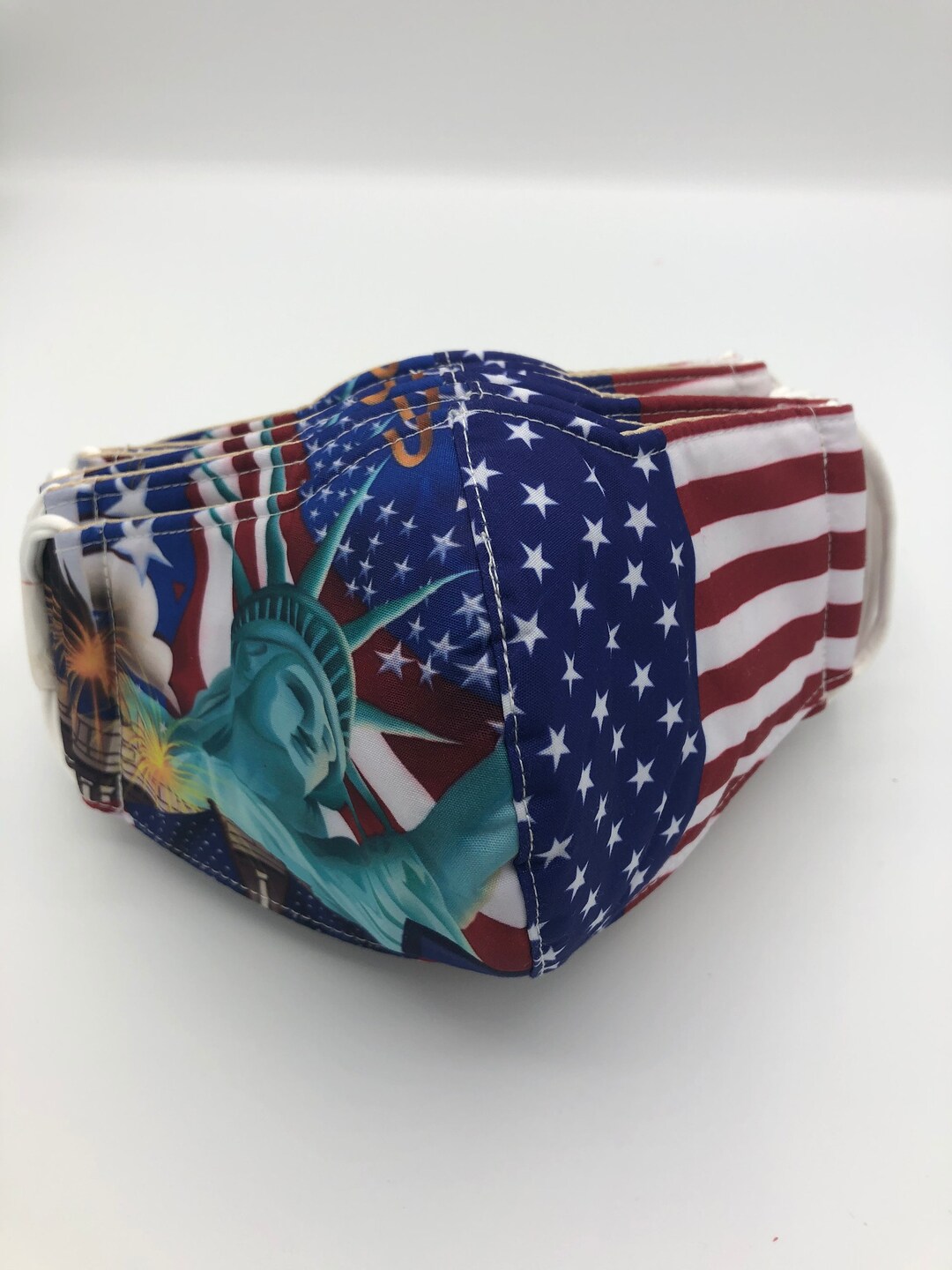 Fabric Face Masks American Flag - Etsy