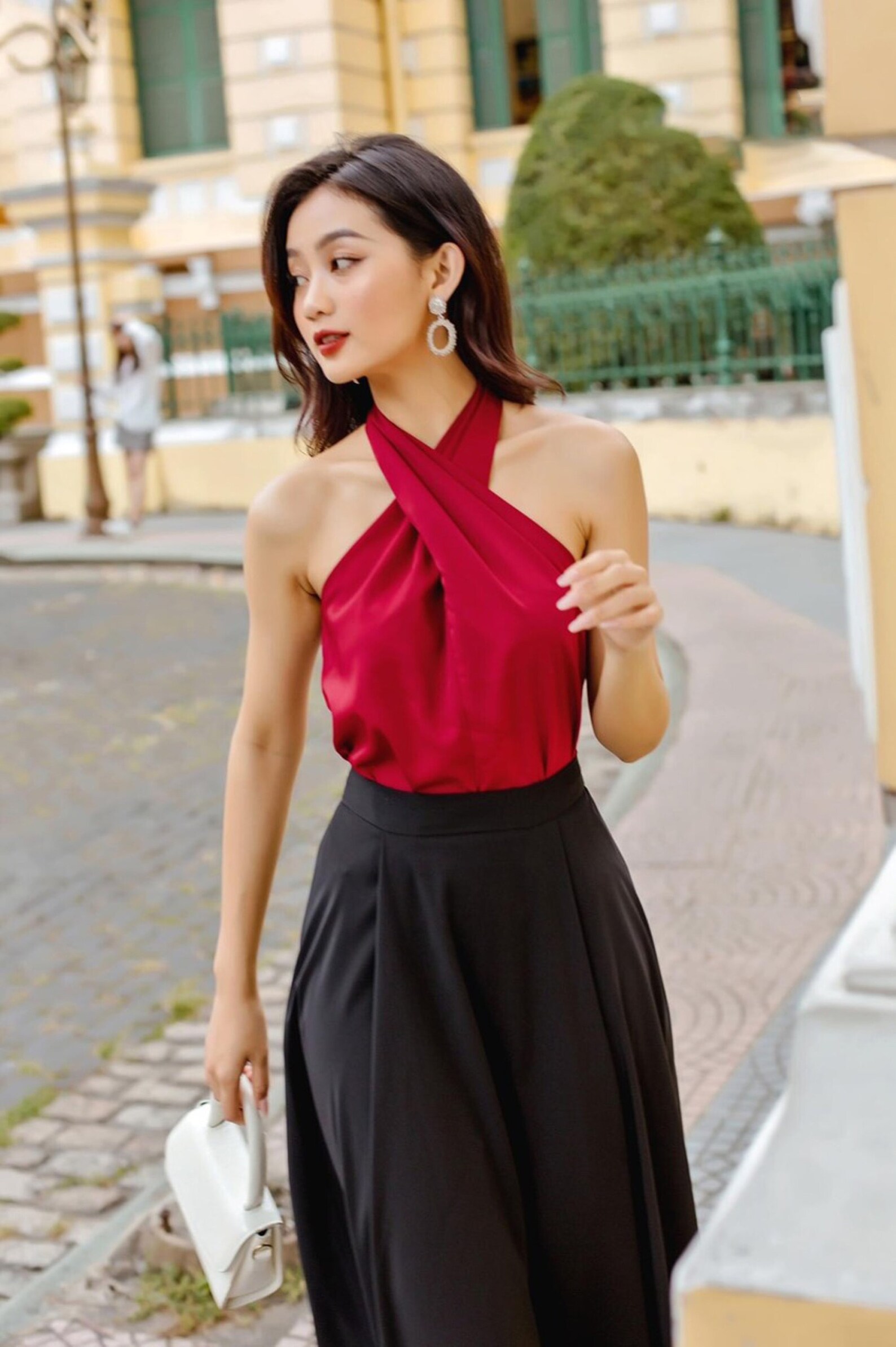 Silk Cross Over Neck Top Silk Blouse Silk Blouse for Women | Etsy