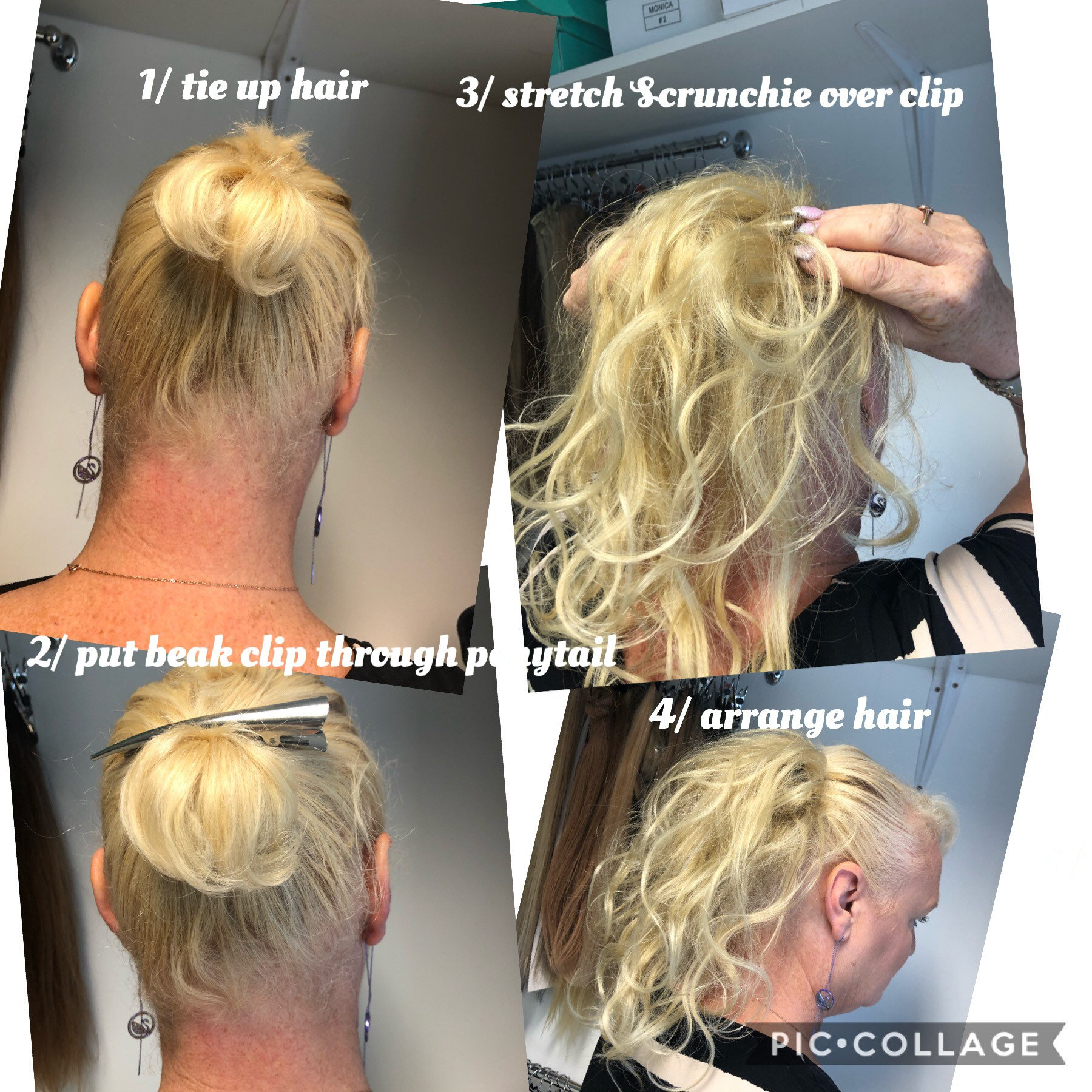 Black / Plum Spanish Curl 1B/99J Hair Scrunchie in Human Hair - Etsy