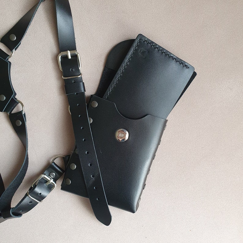 Leather Harness for Men Harness With Bags Body Harness - Etsy