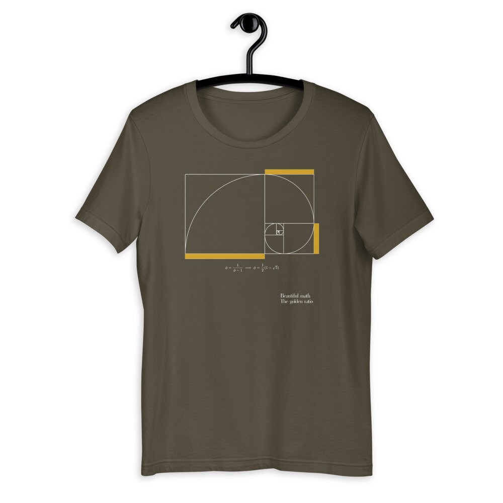 Golden Ratiogolden Spiralmath Shirtmath Teacherfibonacci Shirtmath ...