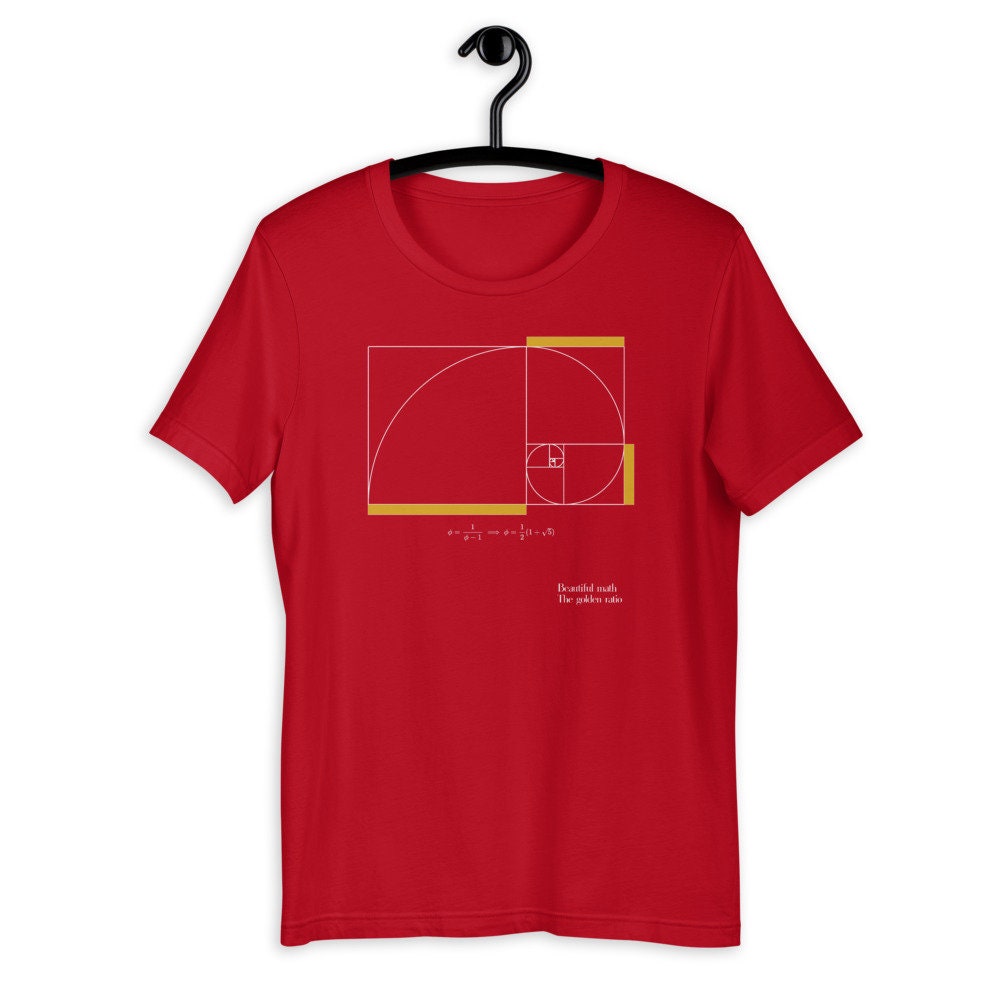 Golden Ratiogolden Spiralmath Shirtmath Teacherfibonacci Shirtmath ...