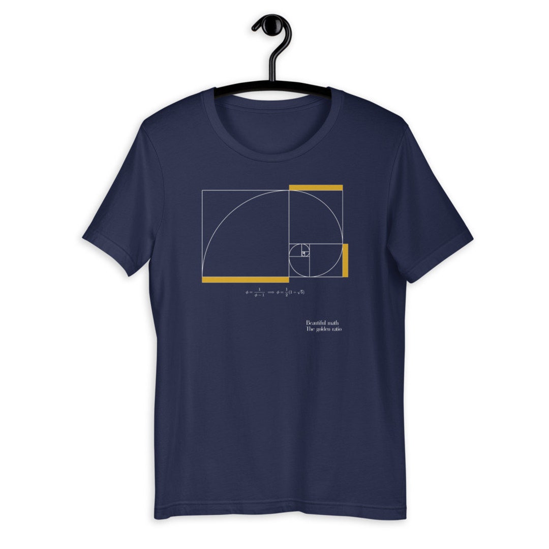 Golden Ratio•golden Spiral•math Shirt•math Teacher•fibonacci Shirt•math ...