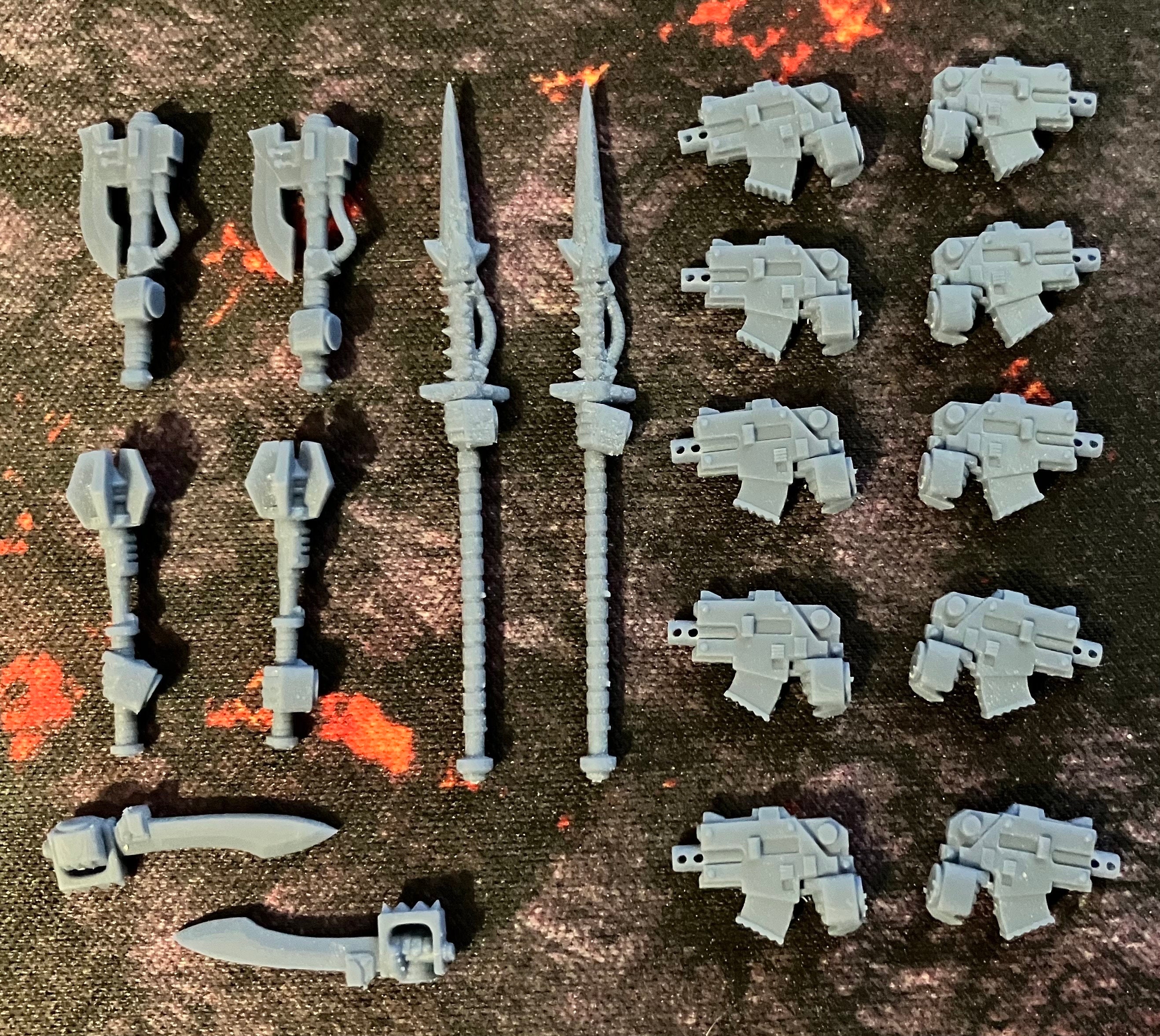 Chainaxe Dispoiler Conversion Kit. Designed to Fit Mk3 Armour From Age ...