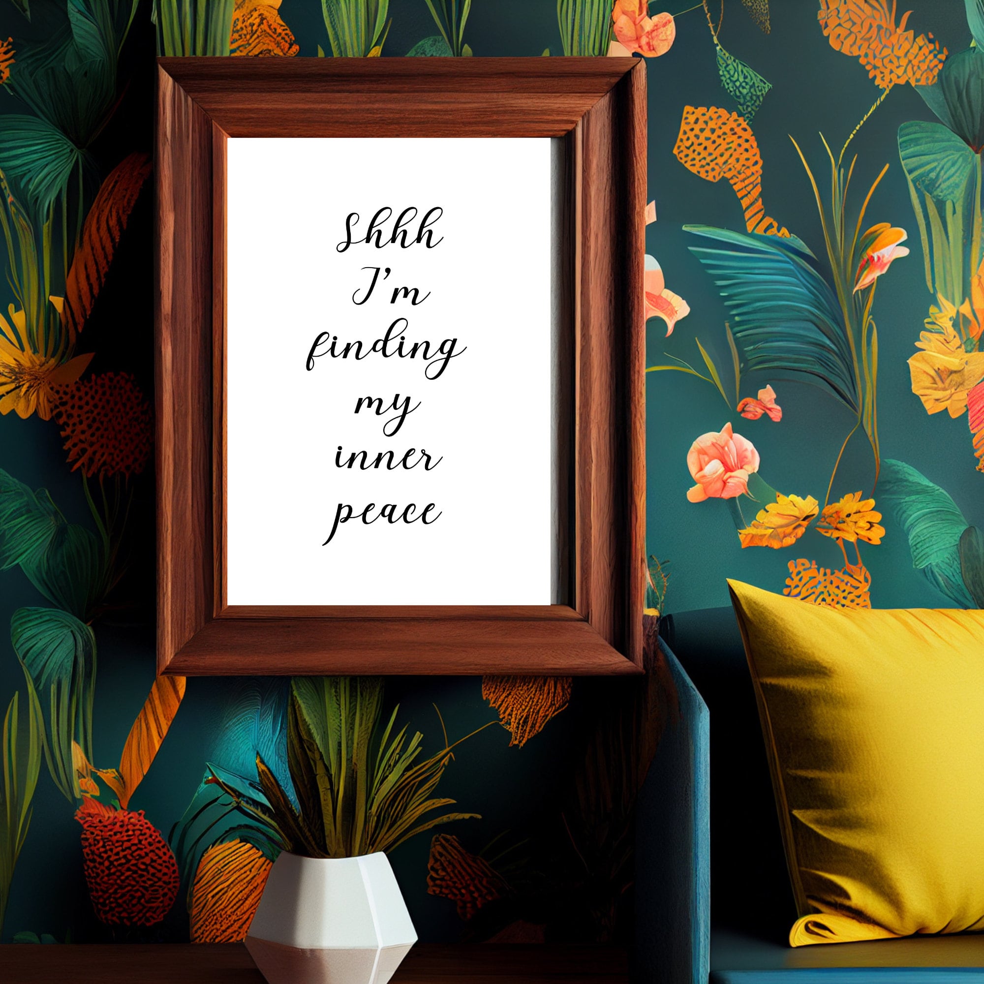 Printable Download: Find Inner Peace With 'shhh... I'm Finding My Inner ...