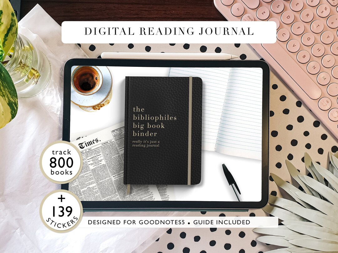 Digital Reading Journal | Digital Reading Tracker, Digital Reading ...