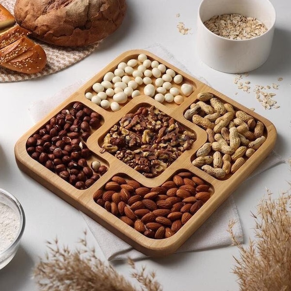 Nuts Serving Tray - Etsy