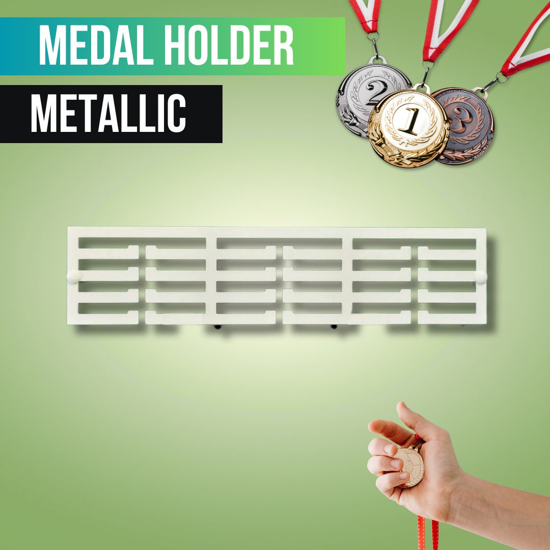 Custom Medal Holder, Name Sign for Medals, Personalized Sports Medal ...