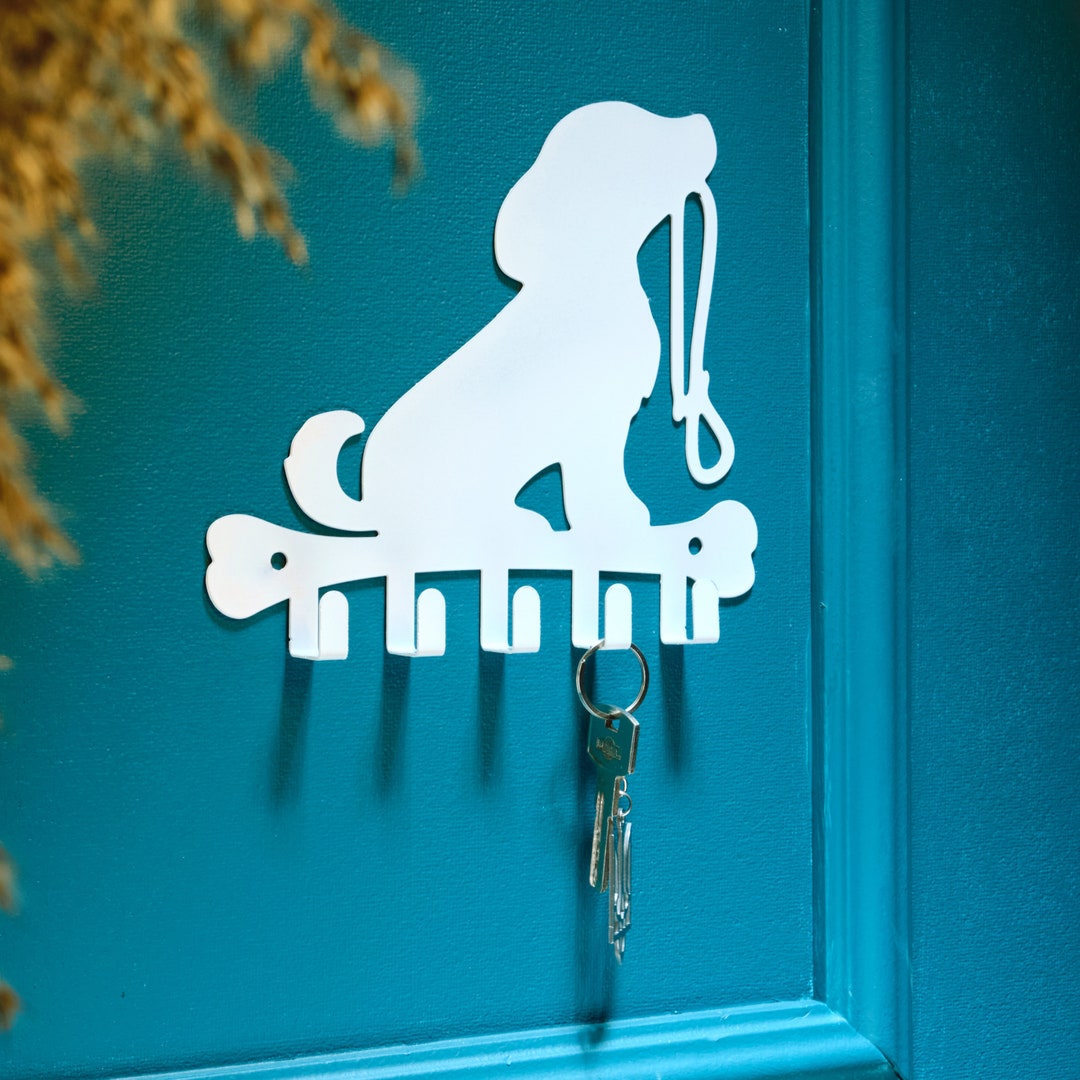 Metal Custom Puppy Key Holder for Wall Mount, Wardrobe Accessories ...