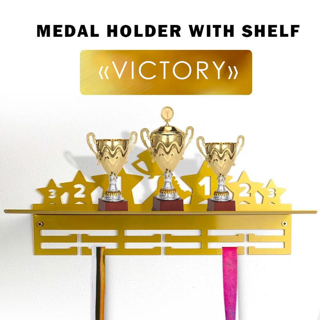 Custom Medal Display Rack, Metal Medal Hanger Monogram, Trophy Medal ...