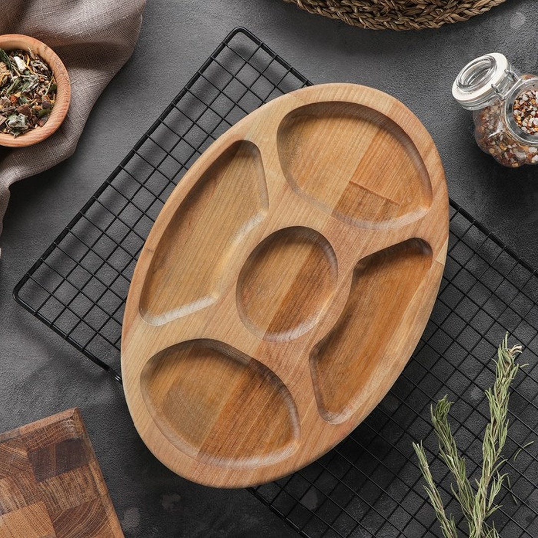 Custom Wooden Appetizer Plate, Personalized Serving Tray, Grandmother ...