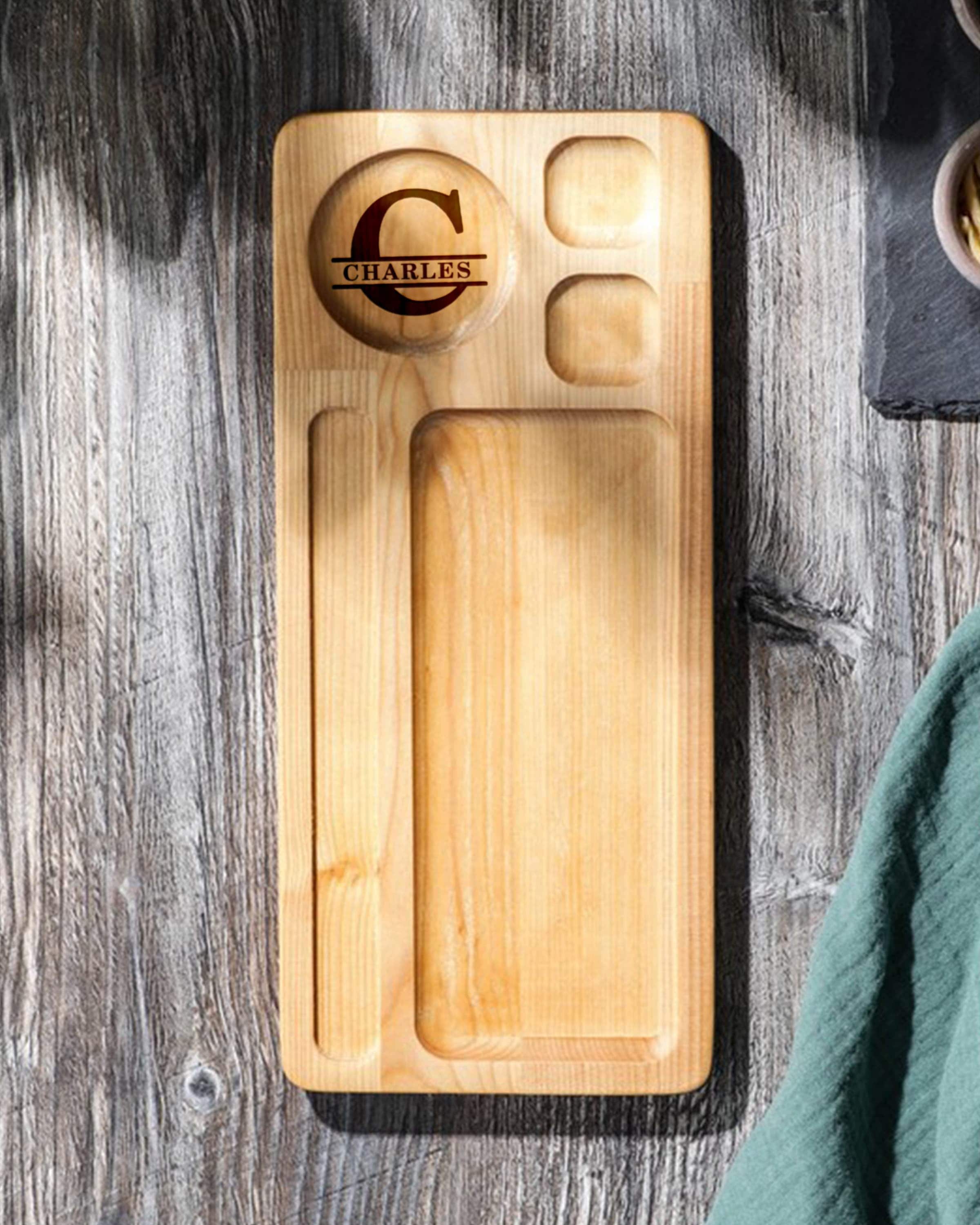 Sushi Plate Wood Personalized Sushi Board Japanese Sushi - Etsy