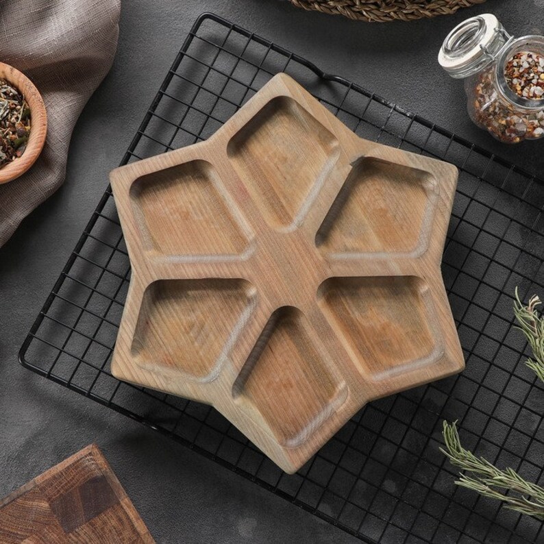 Custom Wooden Plate With Engraving, Snack Tray, Serving Plate With ...