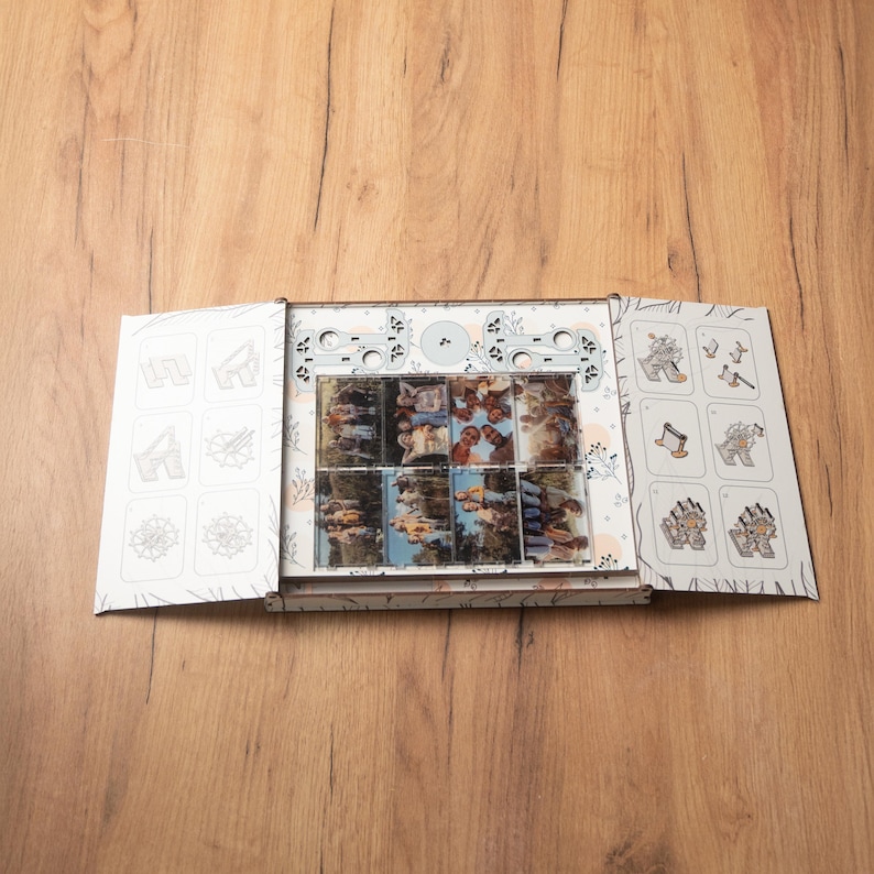 Handmade Wooden Photo Wheel, Wooden Ferris Wheel for 16 Photo, Custom ...