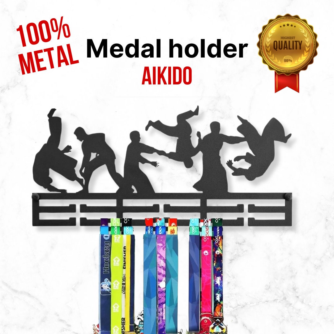 Home Decor Custom Metal Karate Medal Holder Karate Medal Hanger Medal ...