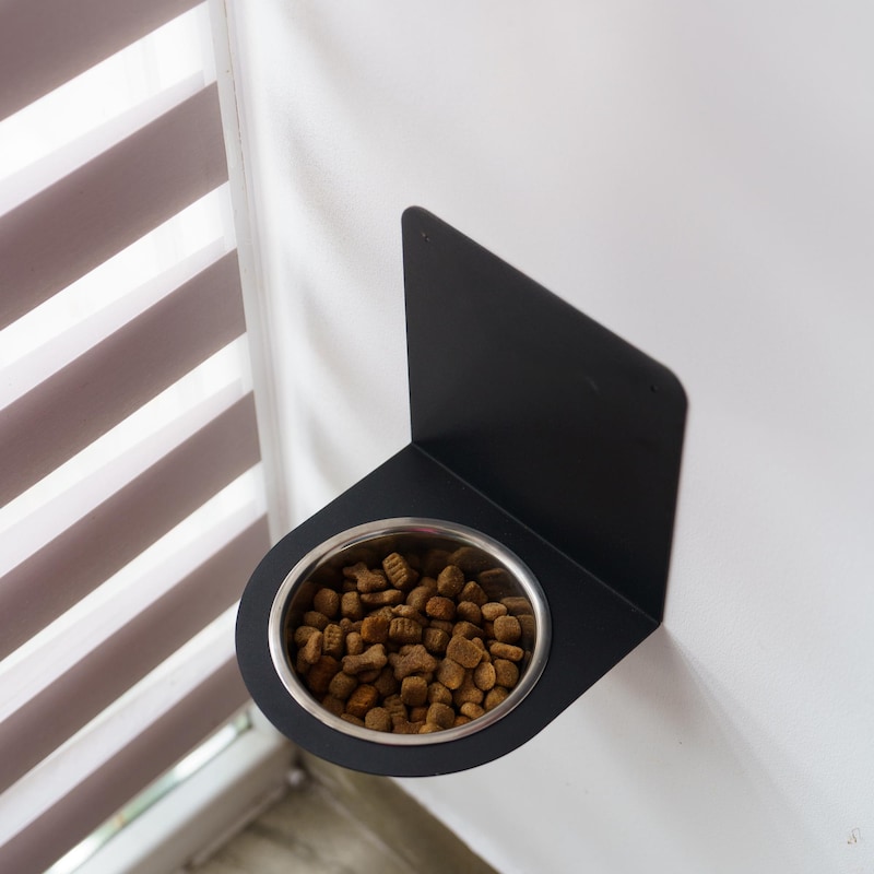 Wall Mount Dog Bowls - Etsy
