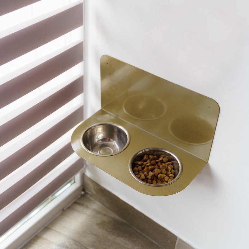 Wall Mount Dog Bowls - Etsy