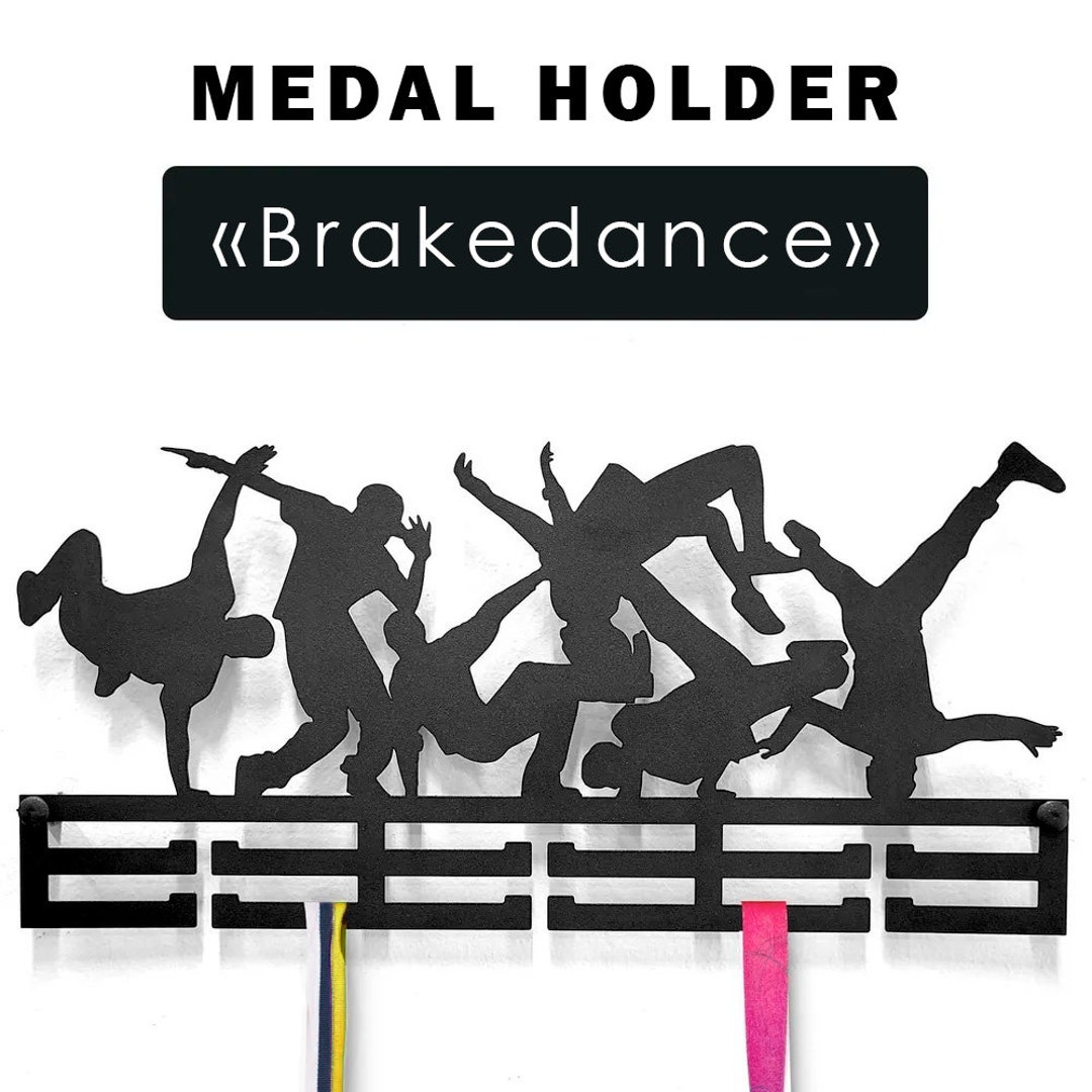 Dance Medal Hanger, Breakdance Display Rack, Street Dance Award Holder ...