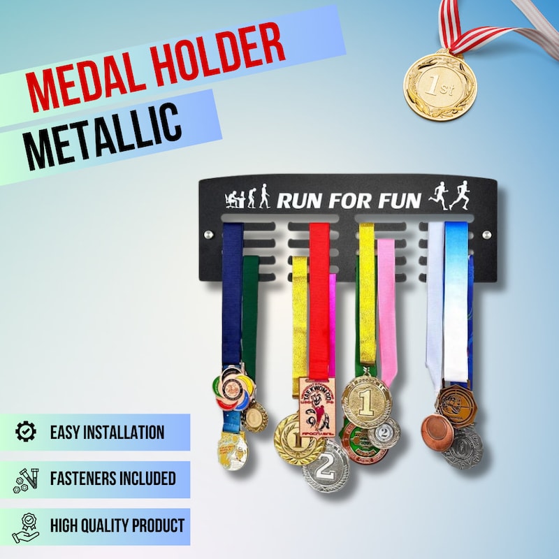 Running Medals Rack - Etsy