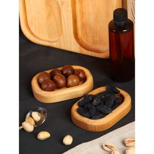 Personalized Wood Sectional Serving Plate, Custom Engraved Snack ...