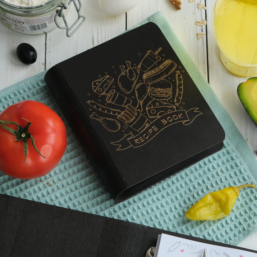 Recipe Binder With Inserts, Family Blank Recipe Book Set, Cookbook ...