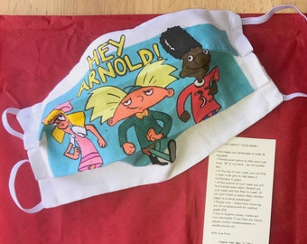 Hey Arnold Mask - Etsy