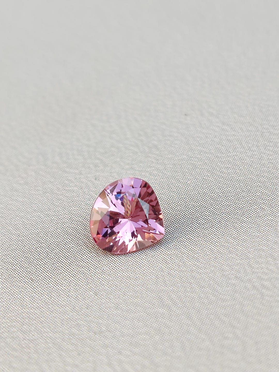 Natural Light Pink Garnet Heart 0.90 Ct | Blush Pink Loose Gemstone ...