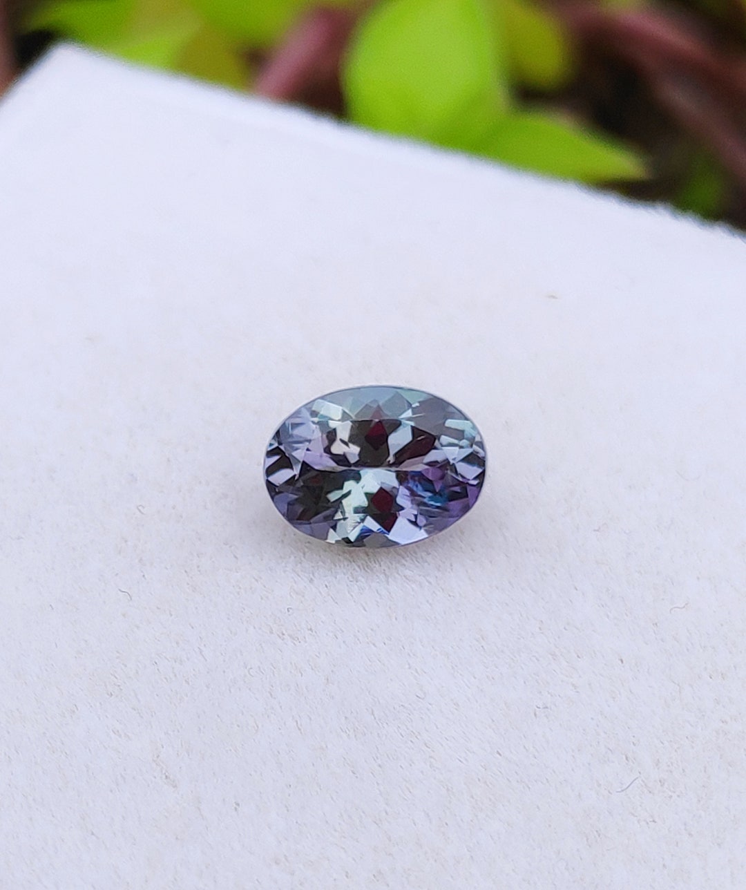 Mermaid Tanzanite Oval 7.5x5.5 Mm Bio-colour 1.00 Crt Eye - Etsy