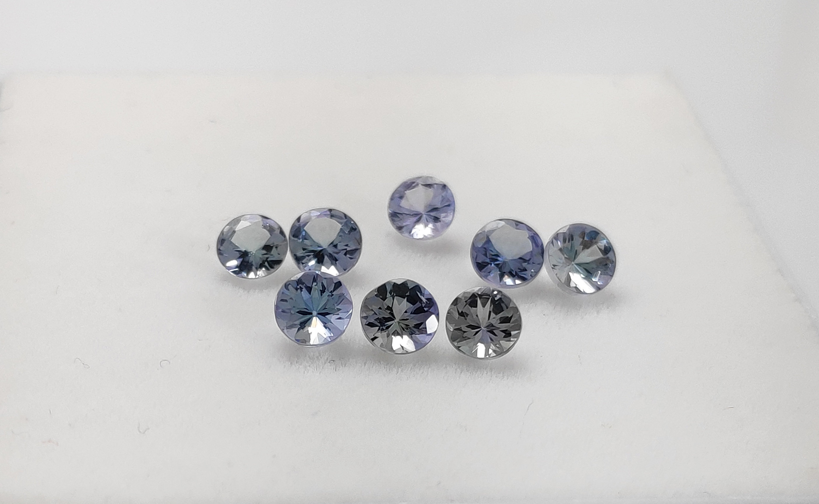 4.00 Mm Natural Tanzanite Round Shape 8 Piece Lot Bio-colour - Etsy UK
