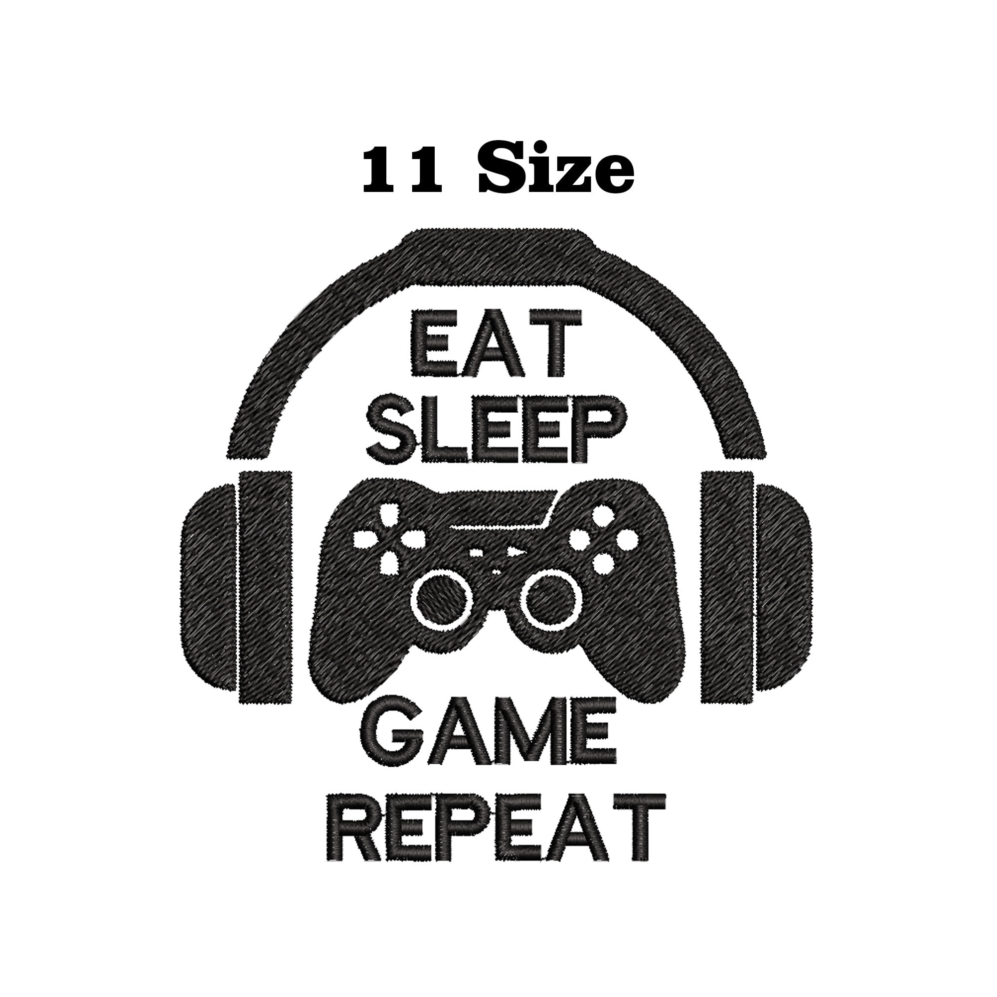 Gamer Logo - Machine Embroidery Design, Embroidery Design, Machine ...