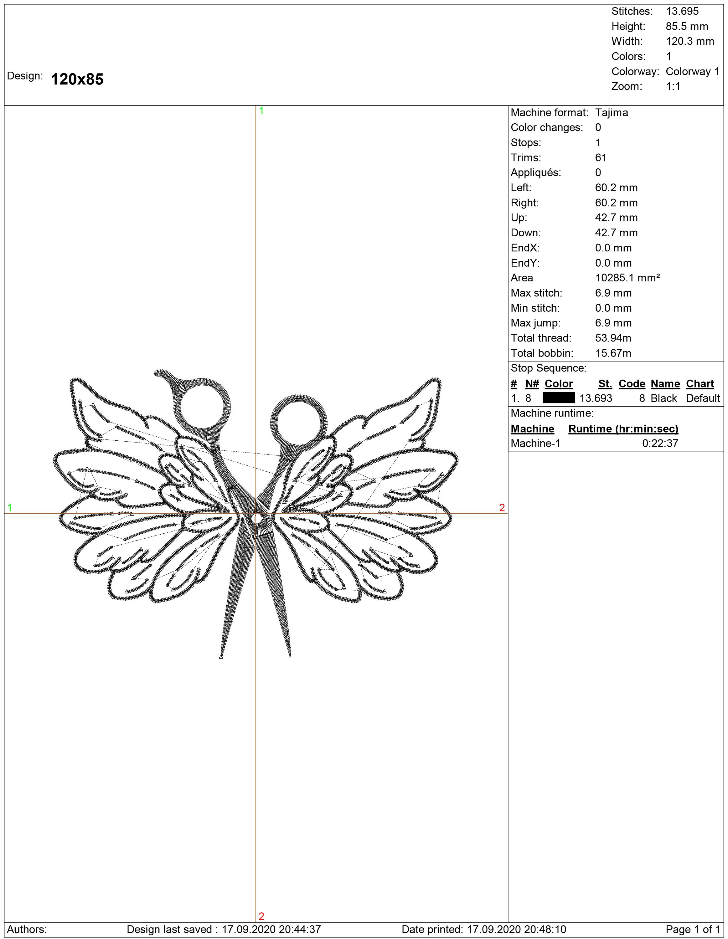 Scissors Machine Embroidery Design Embroidery Design | Etsy