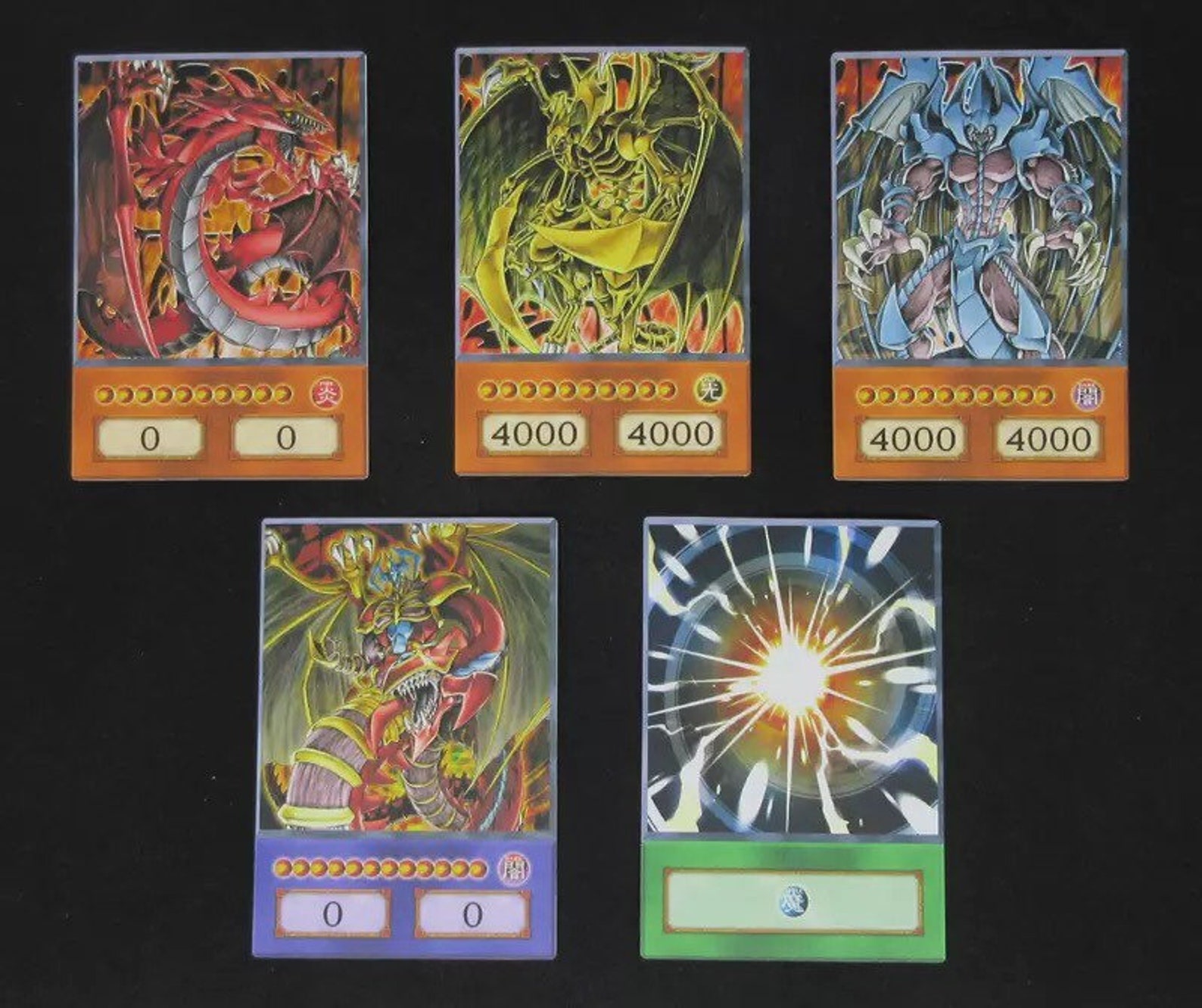 Yu-Gi-Oh Anime Style Orica GX Card Set Fast Shipping 3-5 | Etsy