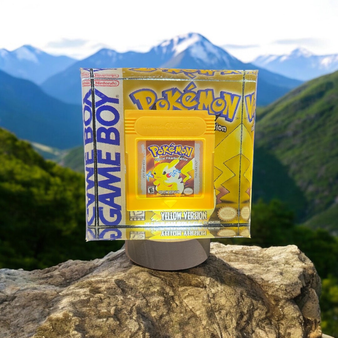Choose You Pokemon Gameboy Color Display Custom Personalized Gift Resin ...