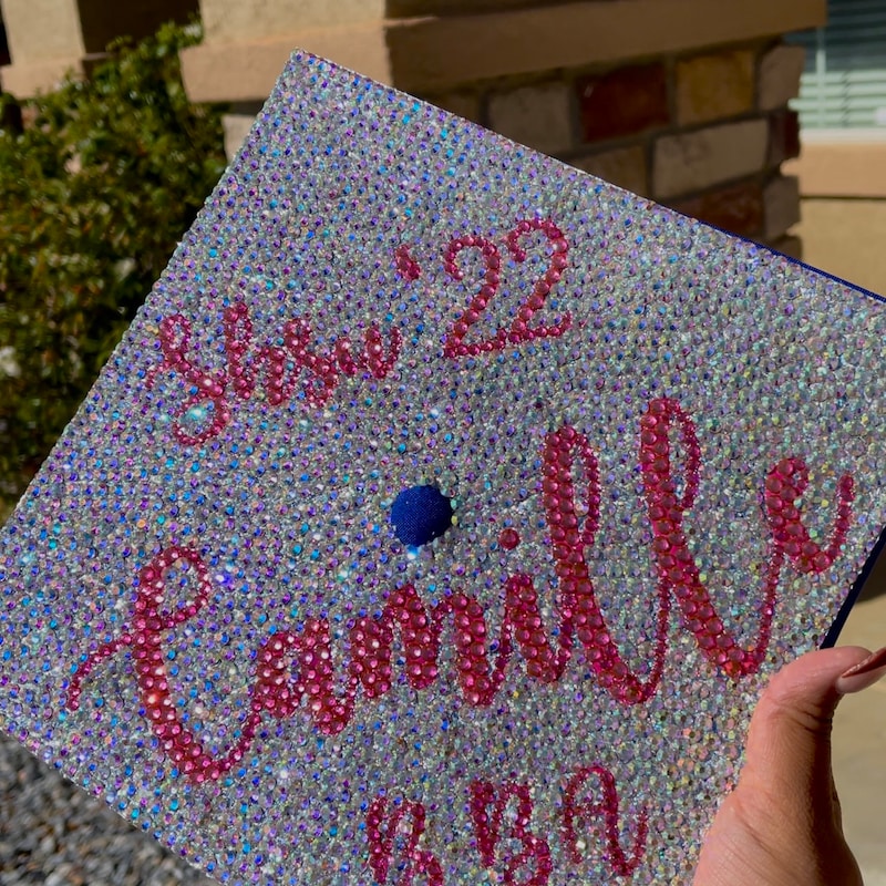 Bling Graduation Cap - Etsy