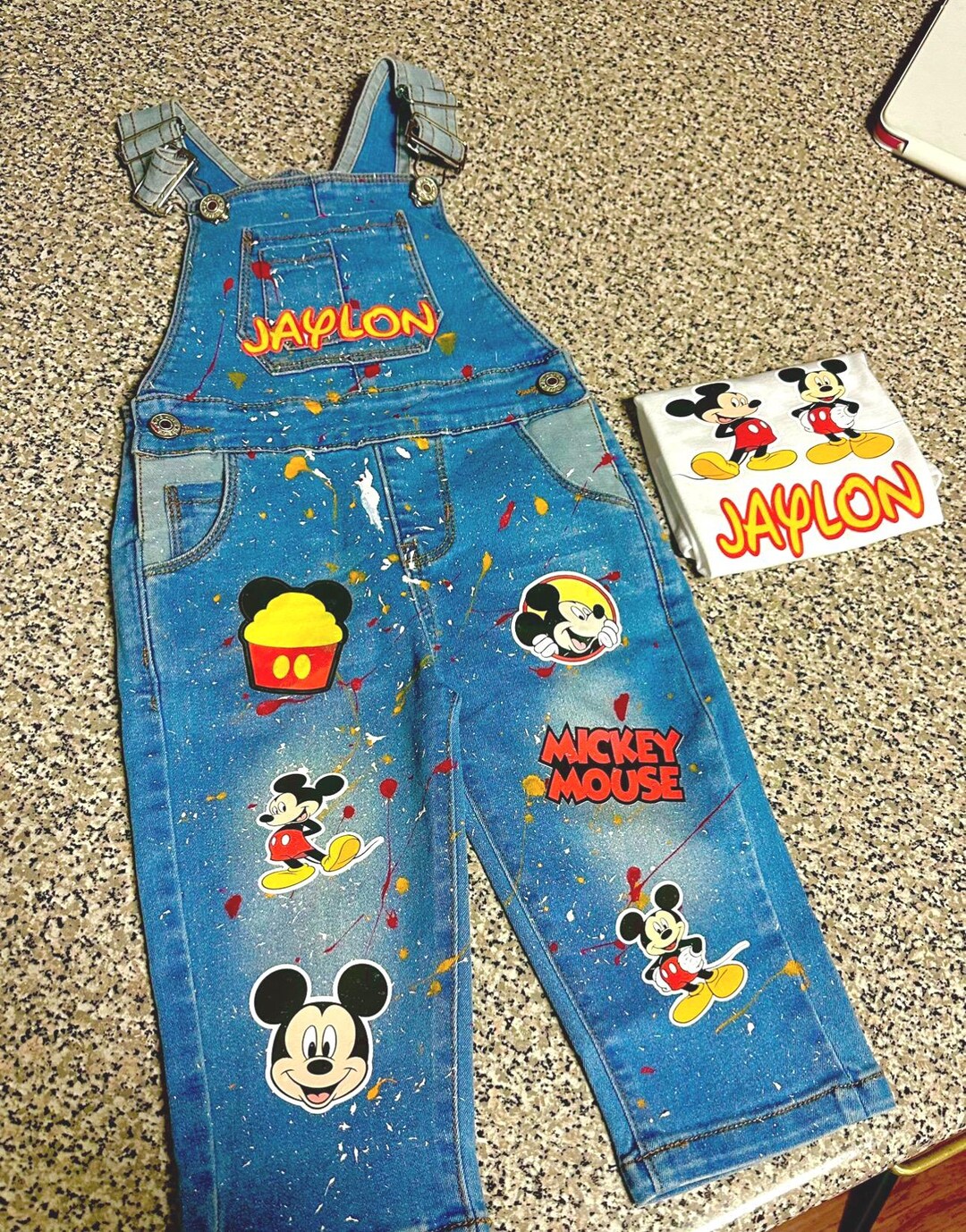 Custom Mouse Overalls: Safari Birthday Outfit - Etsy