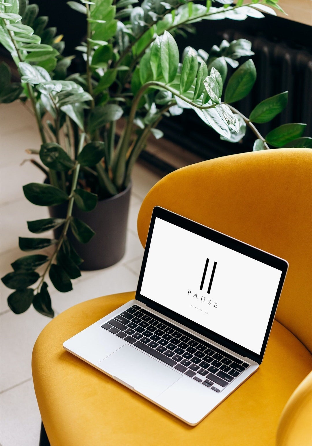 PAUSE Desktop Wallpaper / Digital Wallpaper / Laptop Wallpaper ...