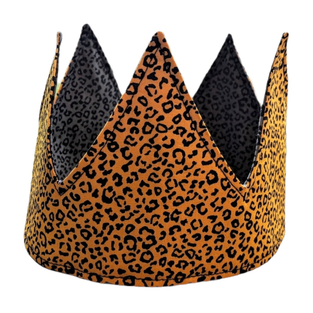 Leopard Crown, Safari First Birthday Outfit for Girl, King of the ...