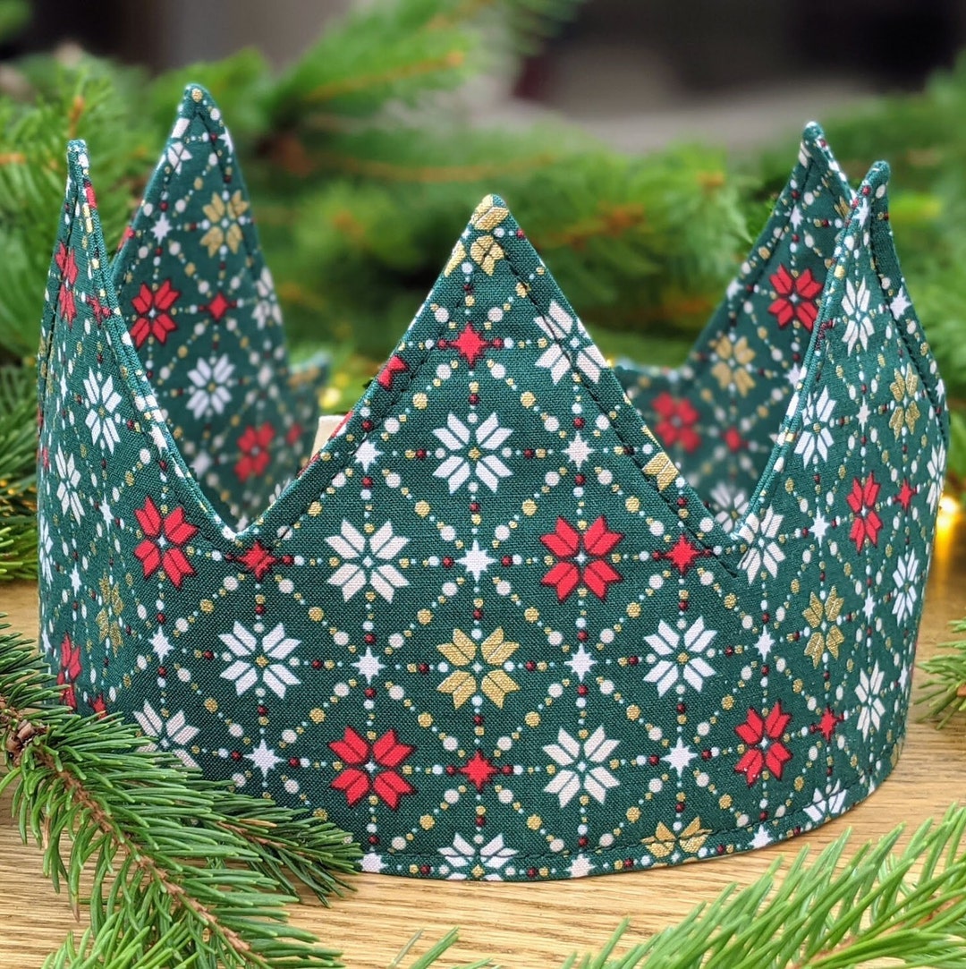 Christmas Crown Toddler Crown Boy, Eco Friendly Christmas Cracker Hat ...
