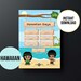 Printable Hawaiian Educational Charts Set, Tropical Aloha Theme ...
