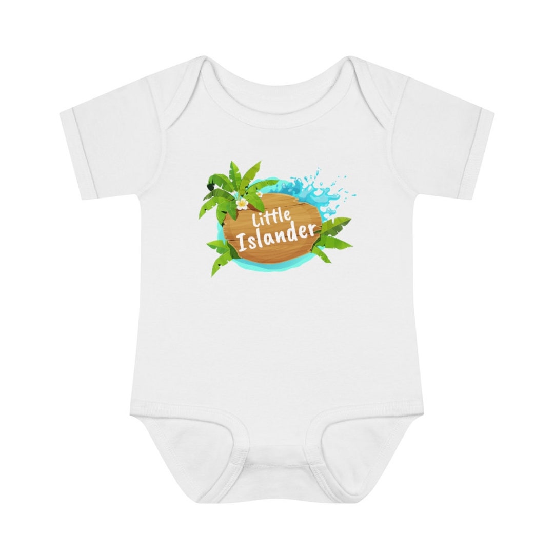 Little Islander Baby Onesie Bodysuit, Polynesian Island Baby Onesie ...