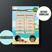 Printable Hawaiian Educational Charts Set, Tropical Aloha Theme ...